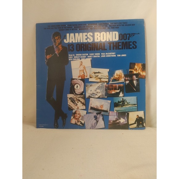 Media | James Bond 07 13 Original Themes Vinyl Lp Record Vintage | Poshmark